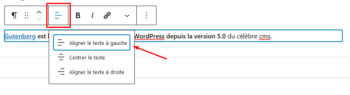 Comment justifier ou aligner ses textes avec l'éditeur WordPress ...