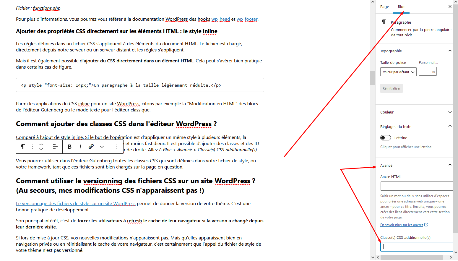 Tout savoir sur CSS pour un site WordPress (Et extraits de code utiles ...